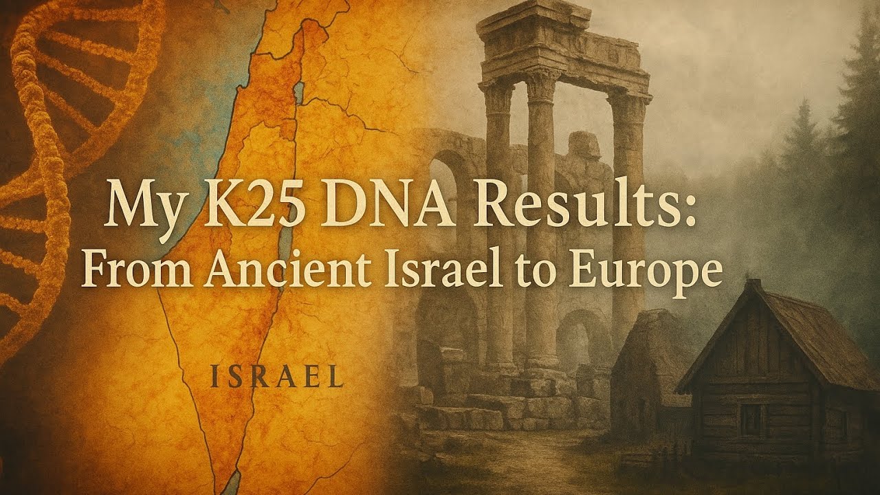 My K25 DNA Results Reveal Ancient Israelite Roots | Ashkenazi Jewish ...