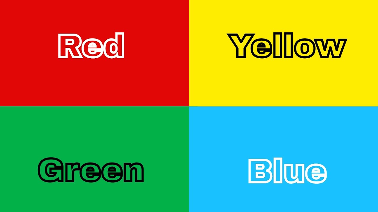 Red Yellow Green Blue | Super Simple Kids Songs | The Colors Song - YouTube