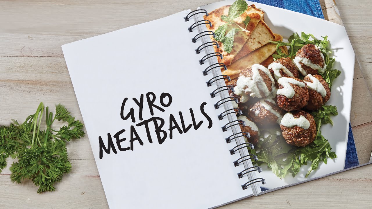 Copper Chef Pan Gyro Meatballs Recipe - YouTube