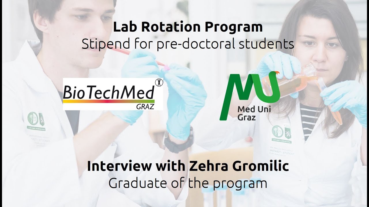 BioTechMed-Graz Lab Rotation Program - Interview - YouTube