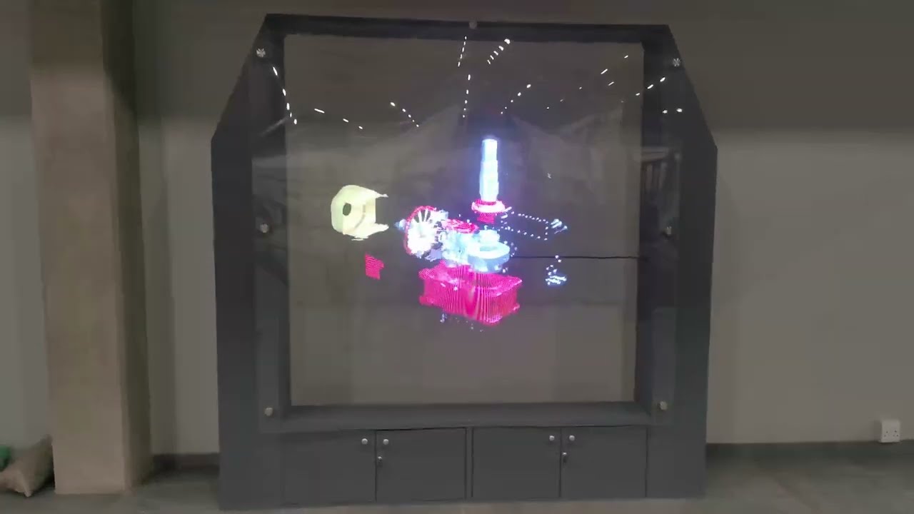 180cm Hologram Fan in custom built stand - 1ST IN THE COUNTRY! LARGEST ...