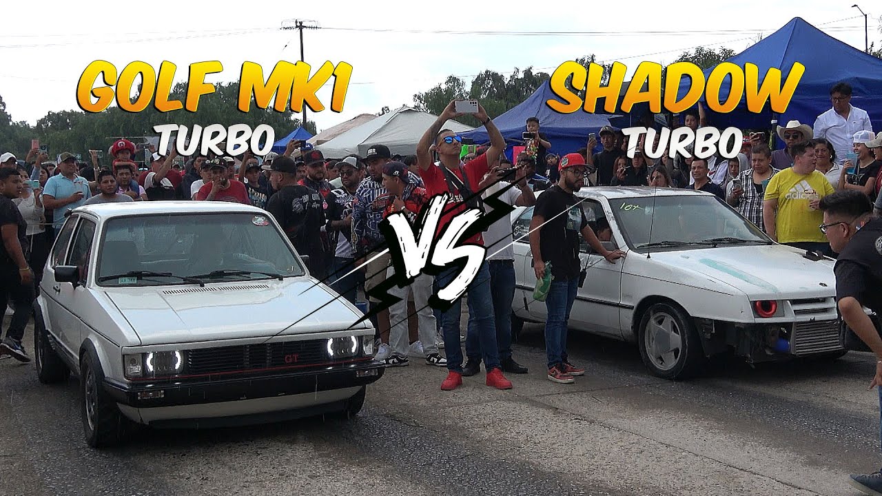 Golf MK1 Turbo vs Shadow Turbo | Arrancones - YouTube