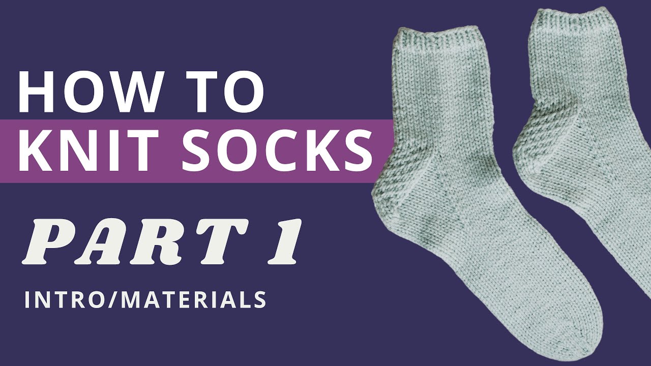 How to Knit Socks | Learn to Knit Socks for Beginners Magic Loop - Part ...