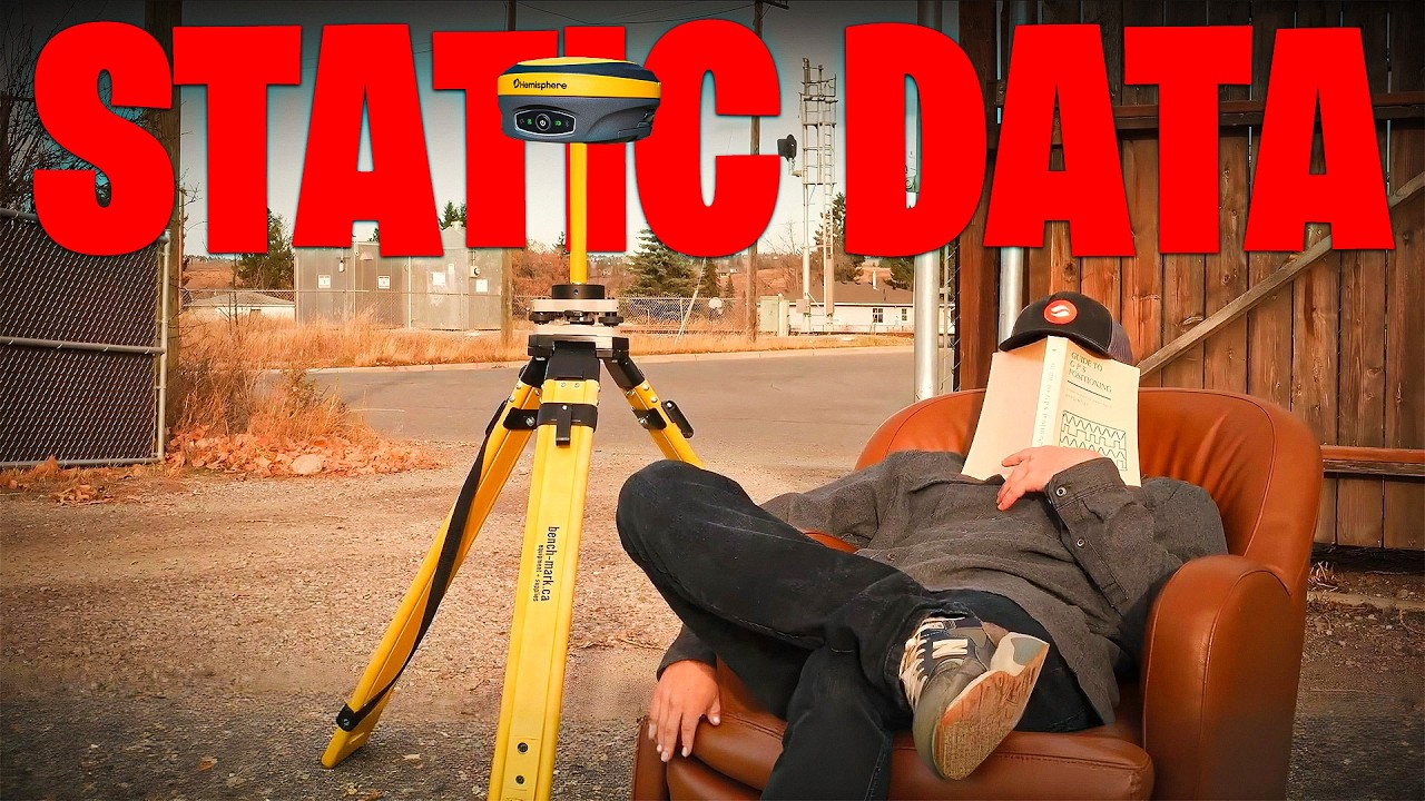 How to Record Static Data: RTK GNSS Surveying Tips and Tricks - YouTube