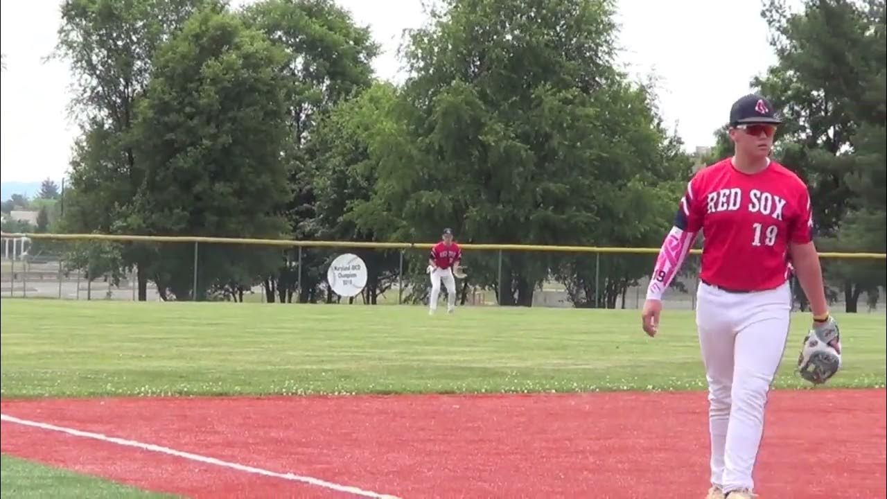 Trent Lopez Outfield - Mid Atlantic Red Sox - Filmed June 2023 - www.PlayInSchool.com - YouTube