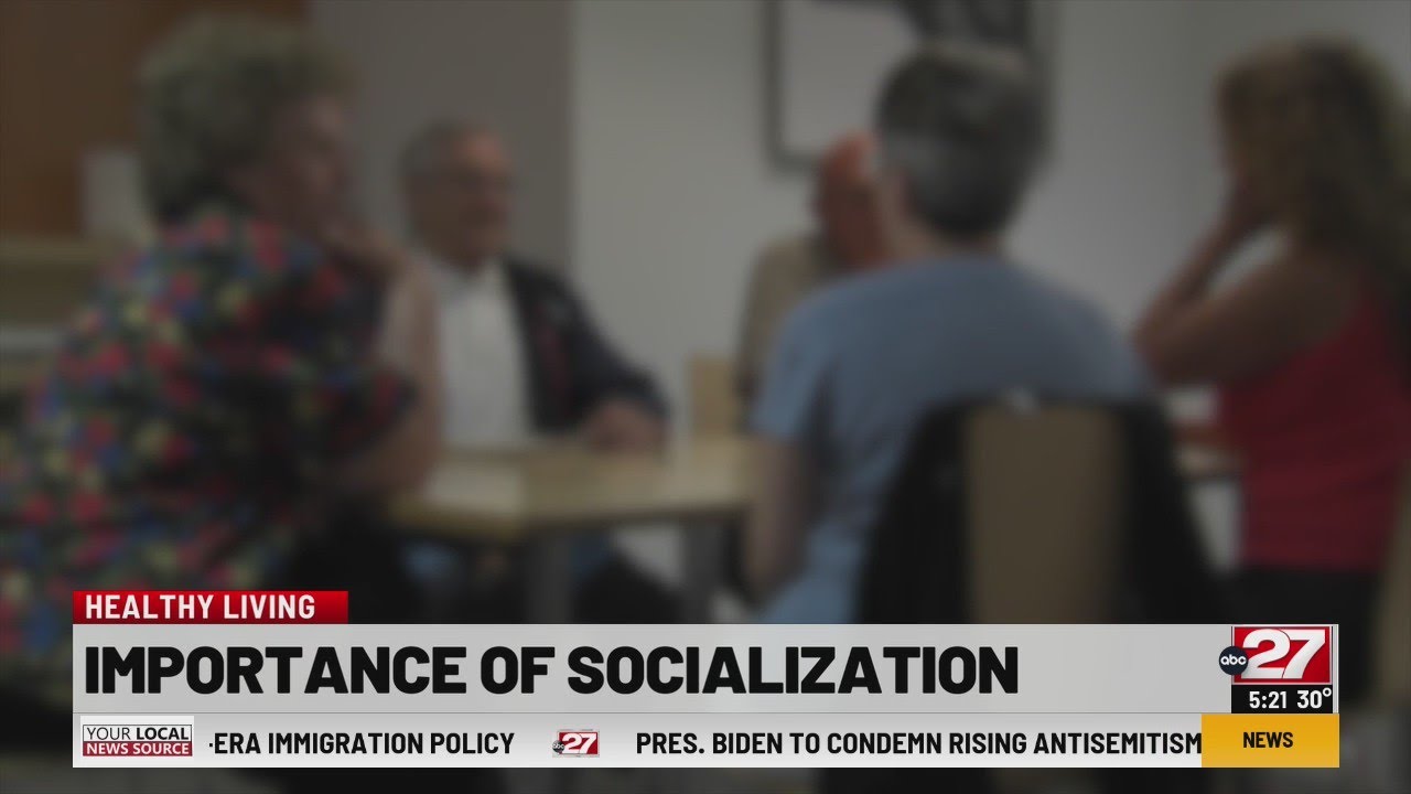 Socializing tips for older adults - YouTube