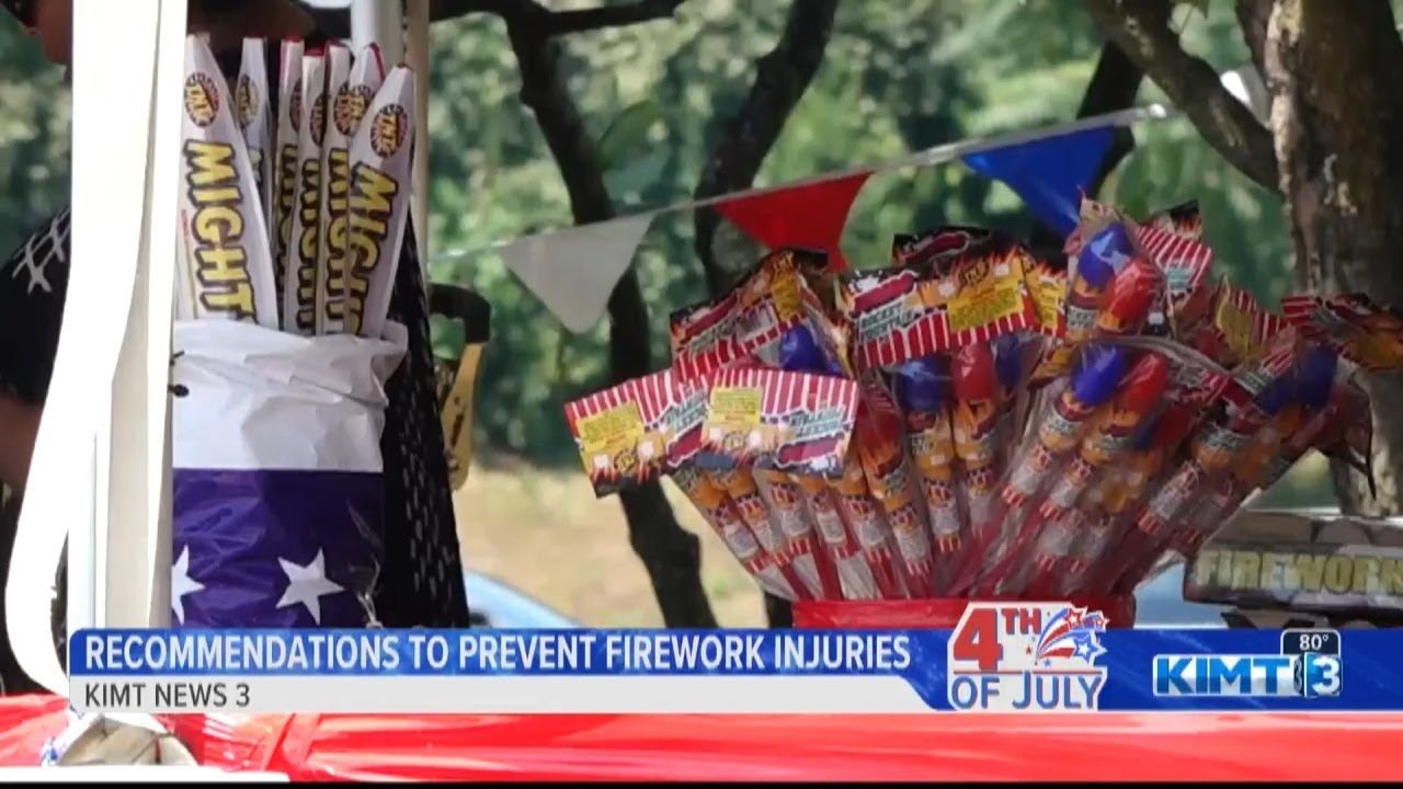 Recommendations to prevent firework injuries - YouTube