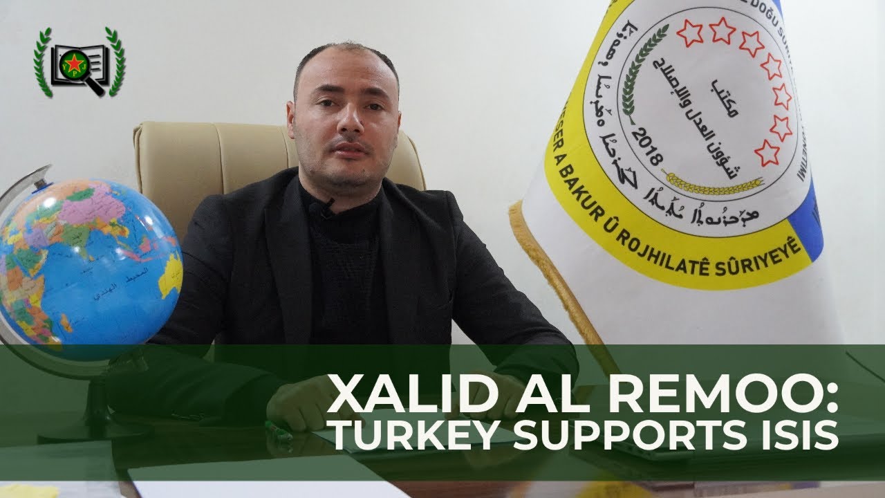 Xalid Al Remoo: Turkey supports ISIS - YouTube