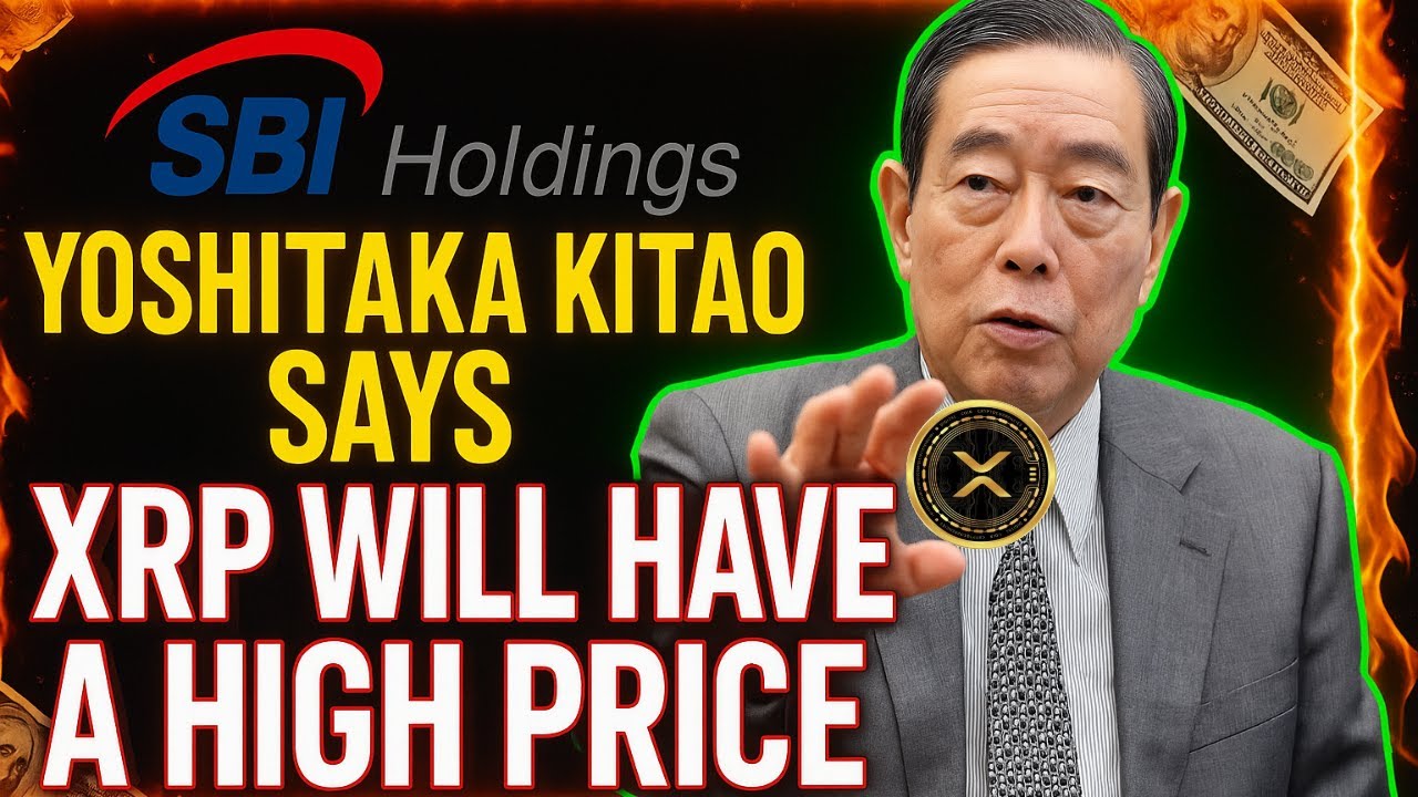 SBI's Yoshitaka Kitao Says XRP Will Reach A Very High Price - YouTube