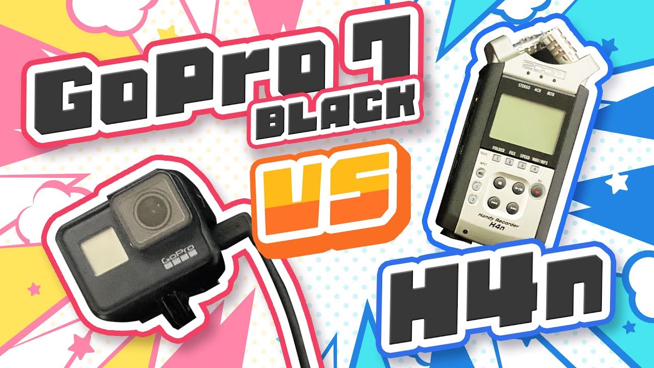 【音質比較】GoPro VS H4n - YouTube