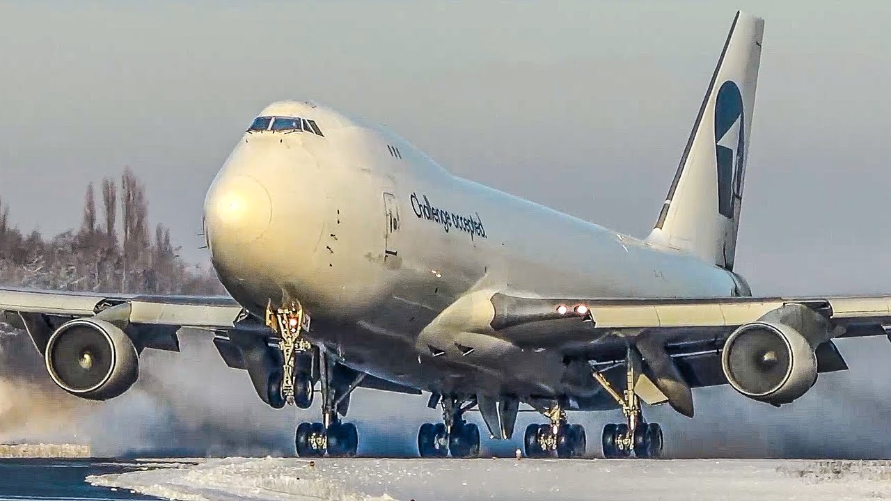 60 MINUTES PURE AVIATION - AIRPLANE HIGHLIGHTS OF JANUARY - BOEING 747 ...
