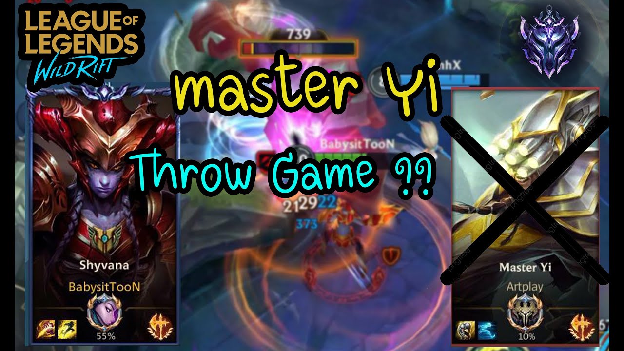 LoL WildRift - เจอคนโยนเกมเพราะไม่ได้เล่นกลาง ??? | Diamond Rank - YouTube