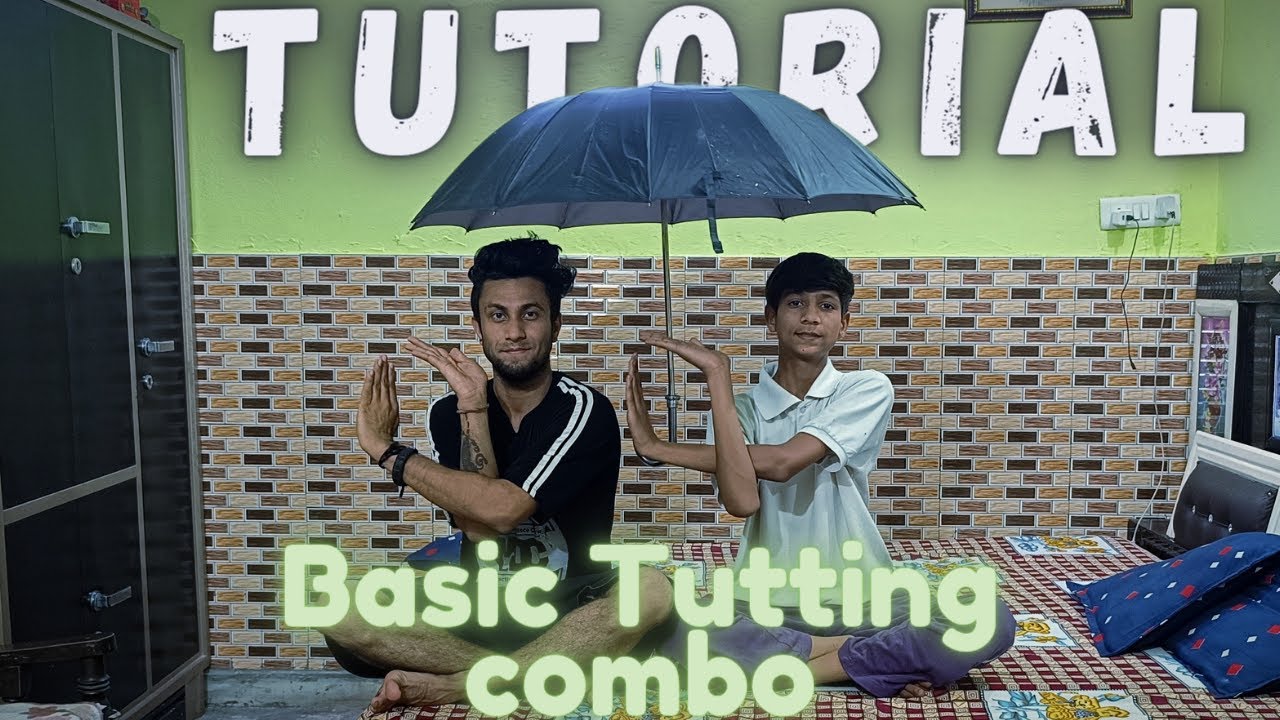 Basic Tutting Combo TUTORIAL Step by Step | How To Learn Tutting Dance ...