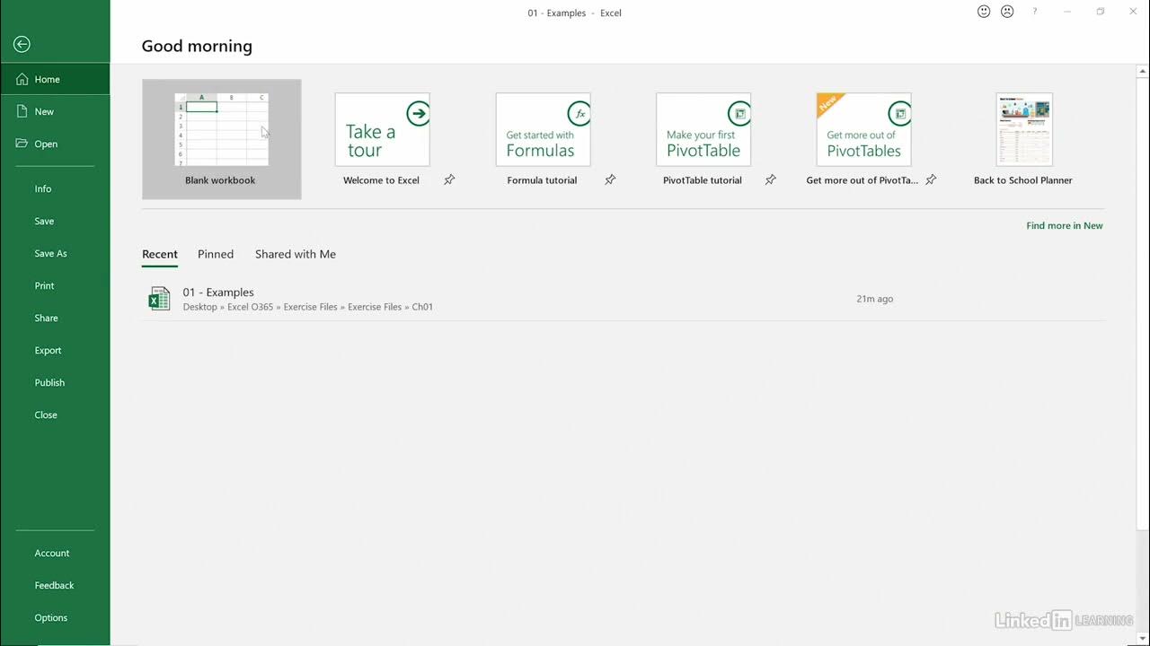 Using the Quick Access Toolbar and ribbon menu in Excel | Excel 365 ...