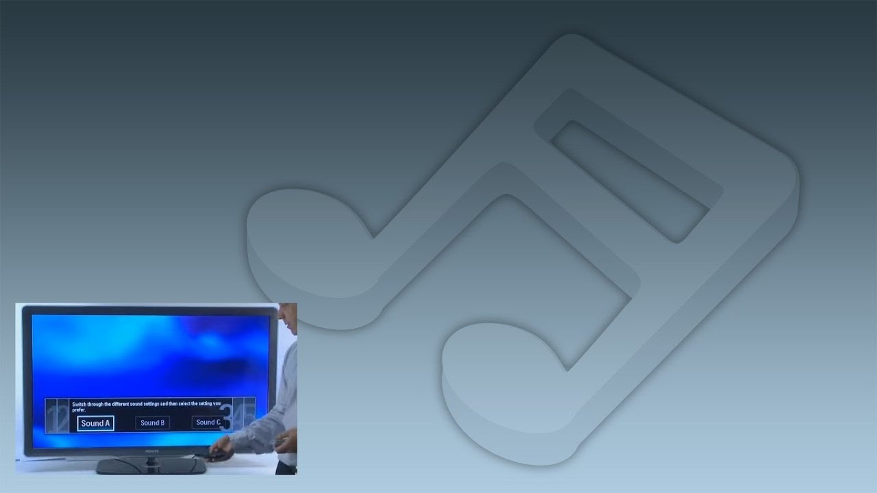 Philips TV Quick Settings Music 2008-? - YouTube