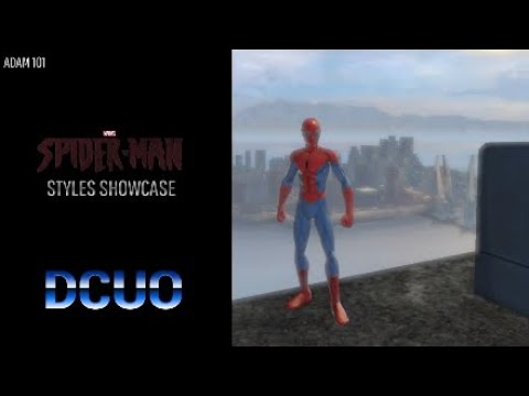 DCUO| Spider-Man Styles Showcase - YouTube