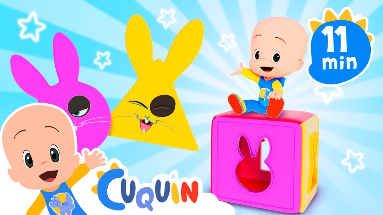 Cuquin’s Magic Color Cube – Learn the Shapes | Educational videos - YouTube