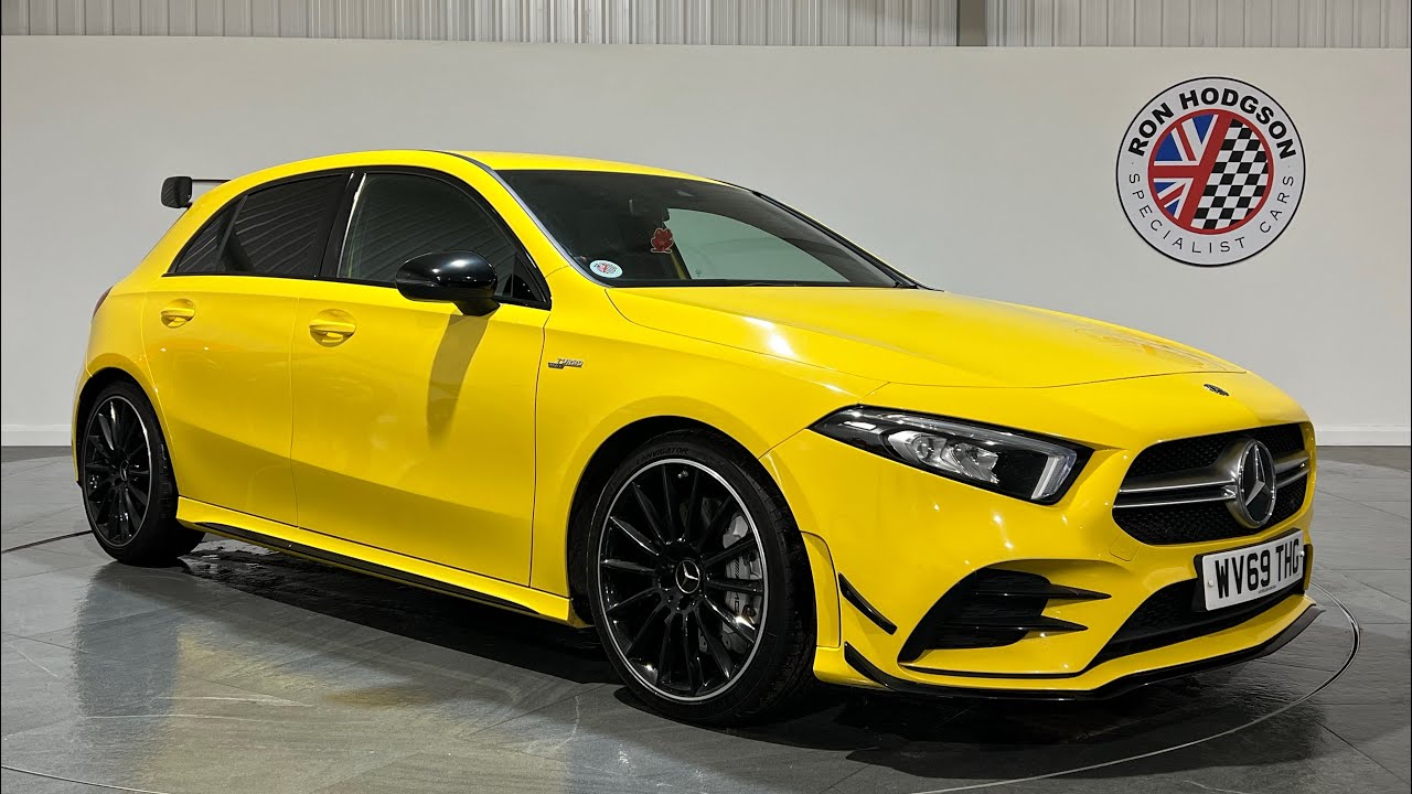 2019 69 Mercedes A35 AMG in Sun Yellow For Sale at Ron Hodgson ...