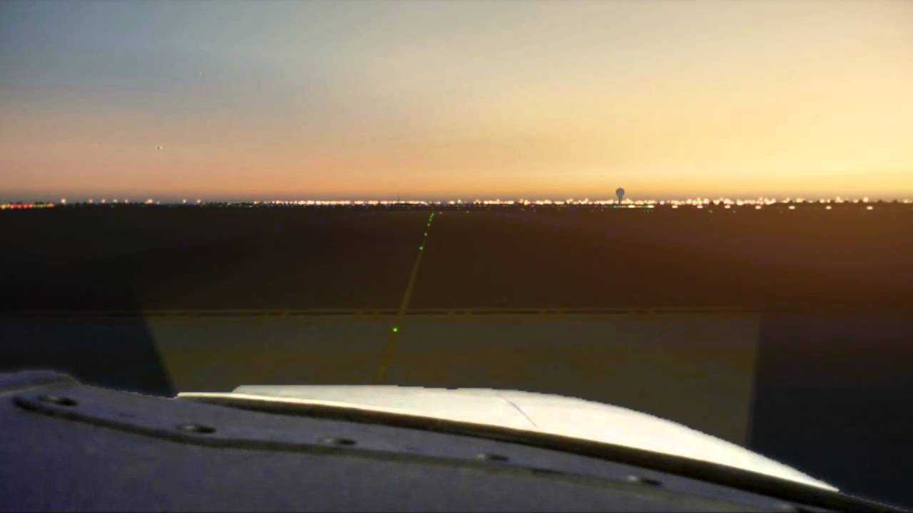 Noseview / Cessna Citation Sunset Landing Copenhagen - YouTube