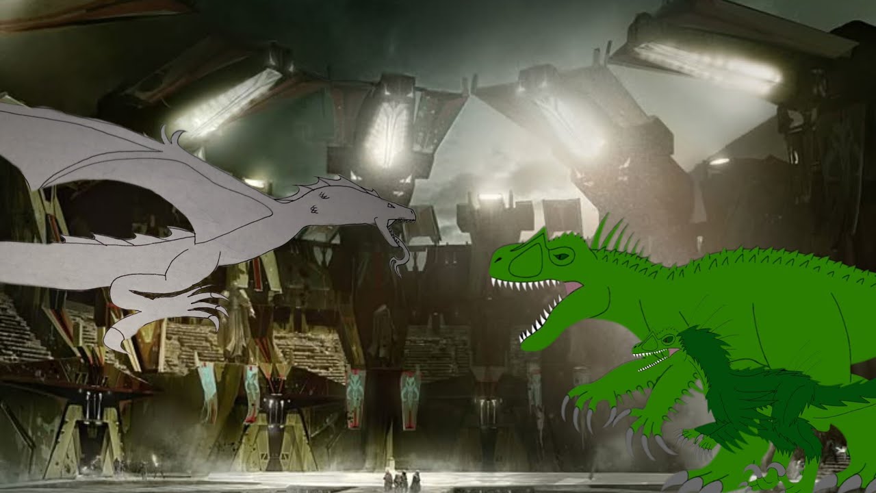 Abaddon dragon vs Skyler hybrids #hybridwar - YouTube