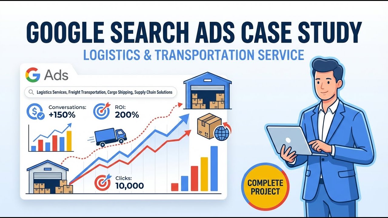 Complete Google Search Ads Project For A Logistics And Transportation ...