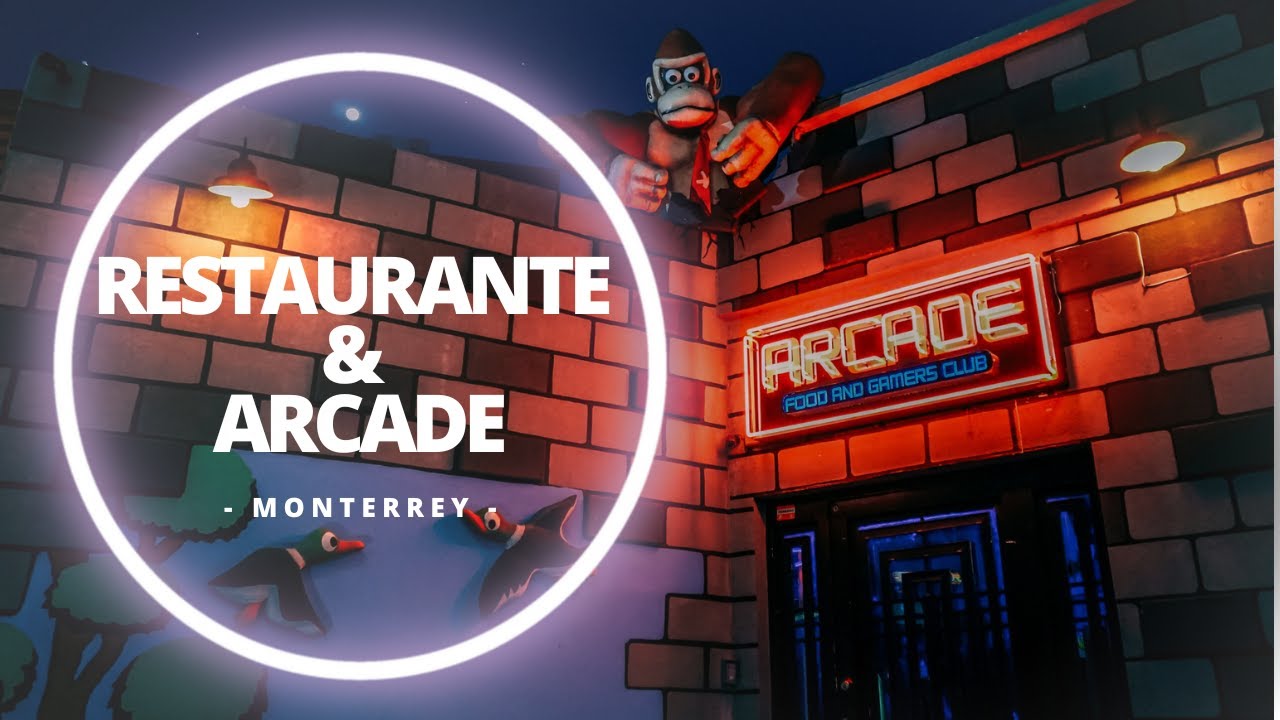 ARCADE 🎮 | Restaurante Temático de Videojuegos - YouTube
