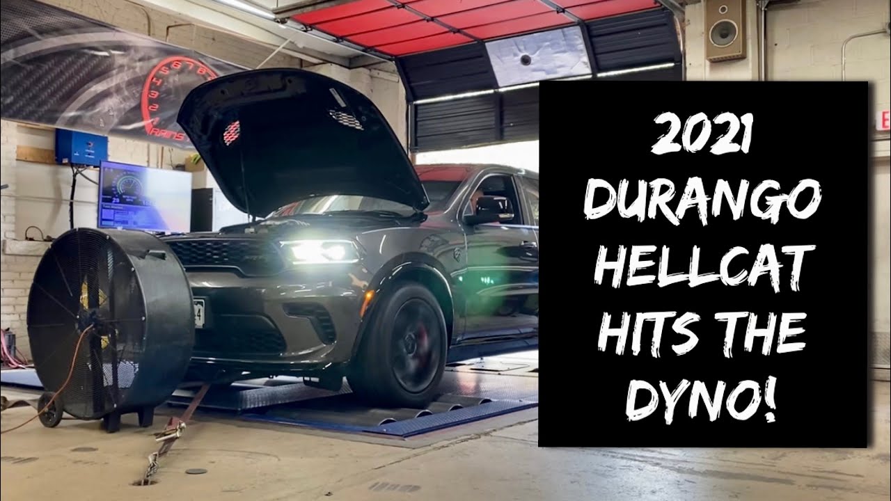 2021 Durango Hellcat LAUNCH, DYNO, and first drive. - YouTube