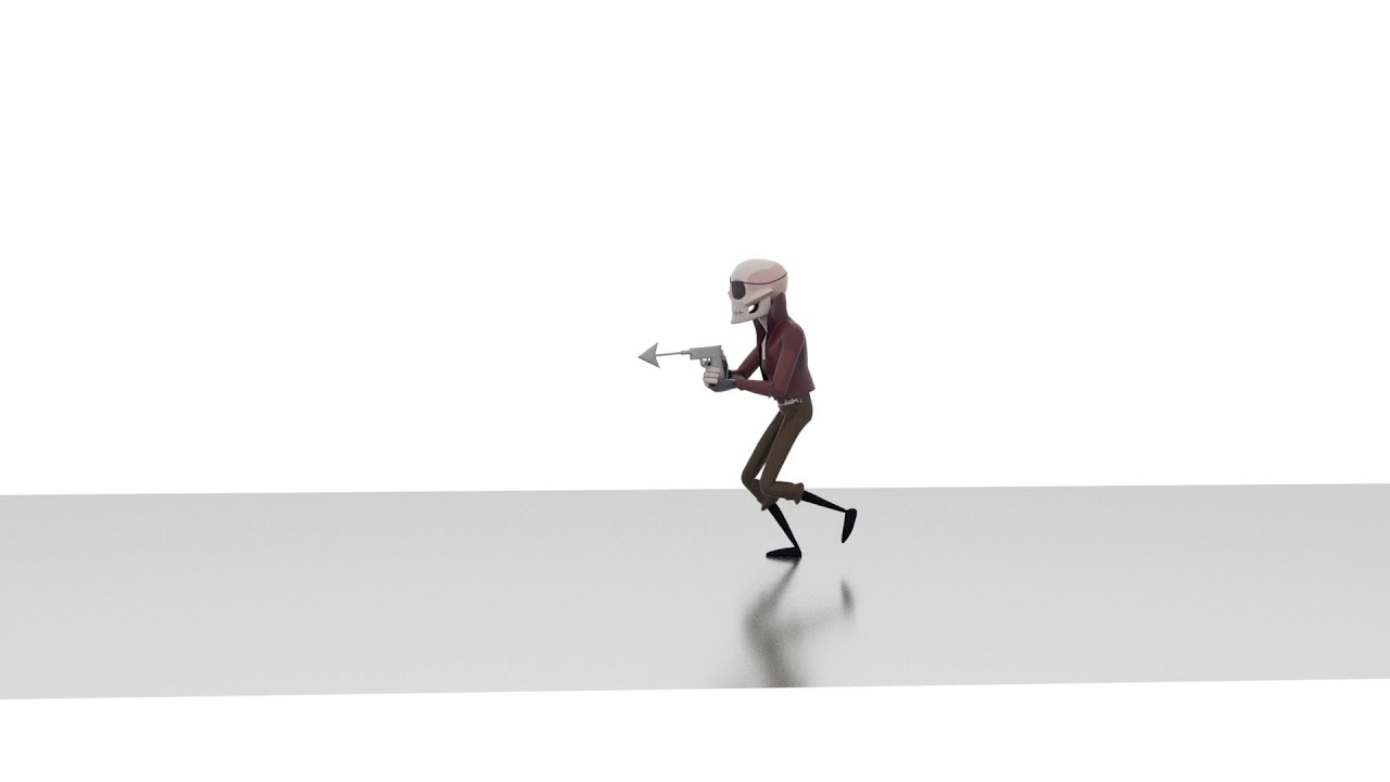 Animation: Stylized Walk - YouTube
