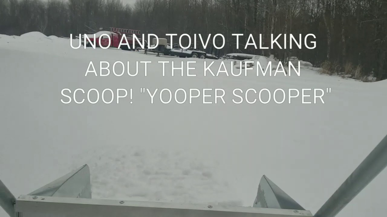 Interview with UNO about the Yooper Scooper! - YouTube