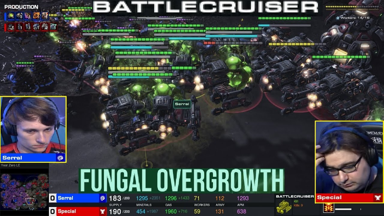 Starcraft 2 SERRAL vs SPECIAL SC2 Tournament Championship Retro - YouTube