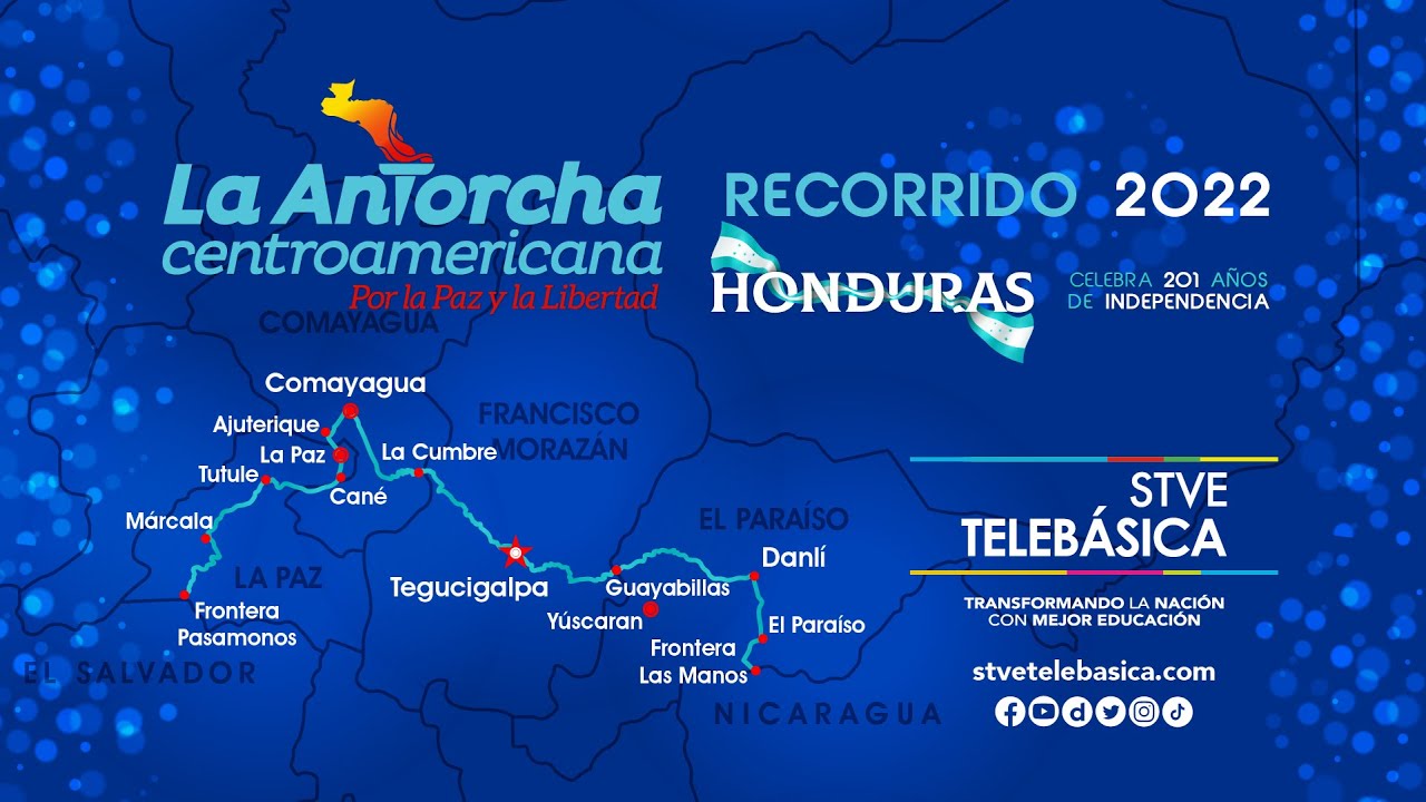 RESUMEN 01 Recorrido de la Antorcha Centroamericana de la Paz y la ...