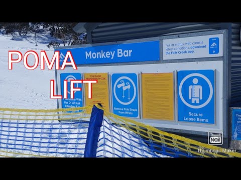 Poma Lift falls creek - YouTube