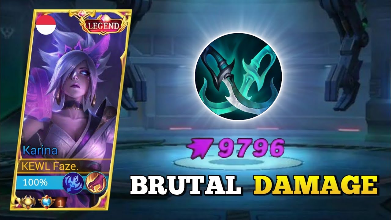 NEW KARINA BRUTAL DAMAGE!! (Please Try) - KARINA BEST BUILD 2022 - YouTube