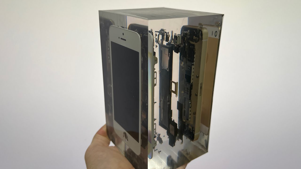 【立体数码标本】永久保存 iPhone 5S - YouTube