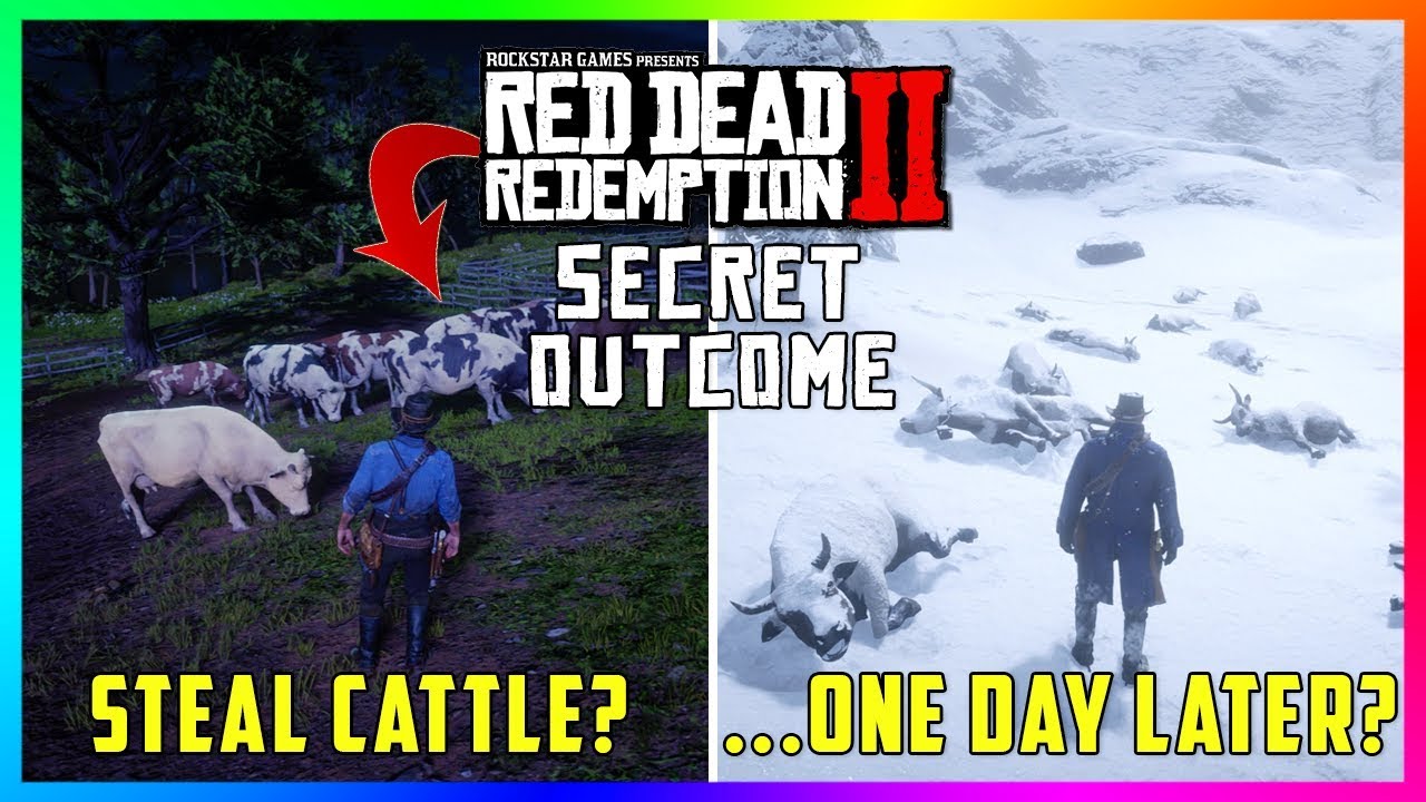 What Happens If You Steal The Farmers Cattle During This SECRET Mission ...