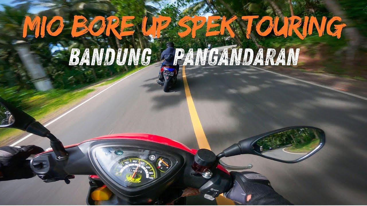PERJALANAN TOURING BANDUNG - PANGANDARAN LEWAT JALUR SELATAN II YAMAHA ...