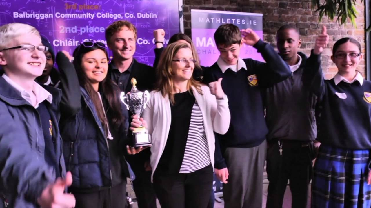 MATHletes becomes LearnStorm Ireland - YouTube