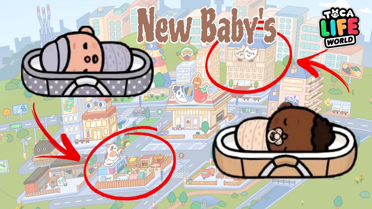 New Baby's in Toca Life World 👶 New Update Toca Boca 🤫 - YouTube