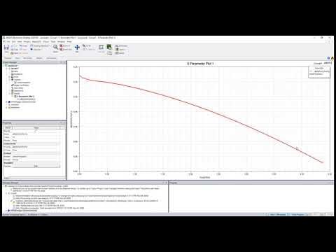 Circuit solver linear frequency analysis setup within Ansys HFSS - YouTube