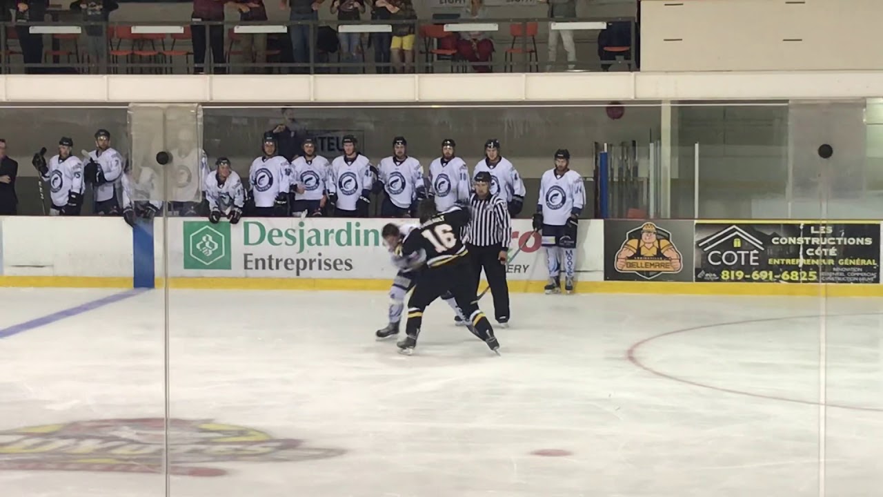 Frédéric Côté vs Cédric Verreault - YouTube