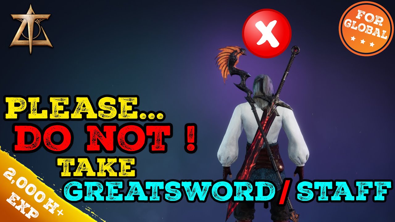 Don't Take Sentinel Greatsword Staff Combination In Throne & Liberty ...