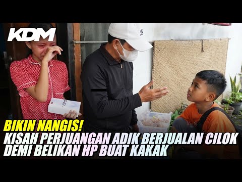 Perjuangan Bocah Penjual Cilok Rela Keliling Setiap Hari Demi Belikan HP Sekolah Kakaknya