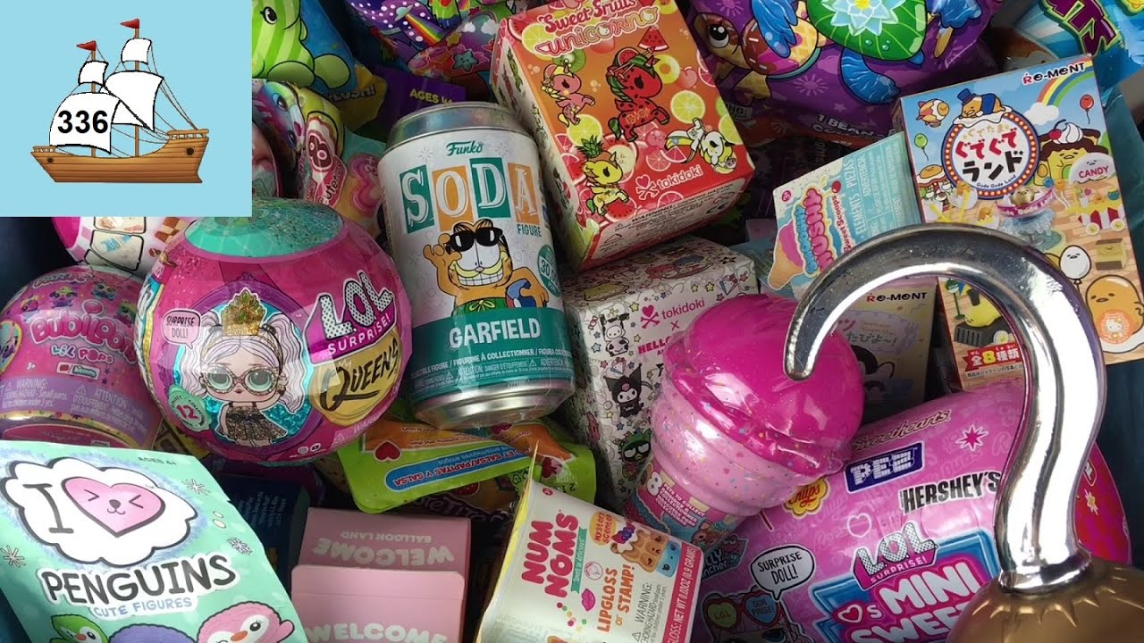 Blind Bag Ship 336 Pop Art Soft Sea Turtles Garfield Funko Soda Snoopy ...