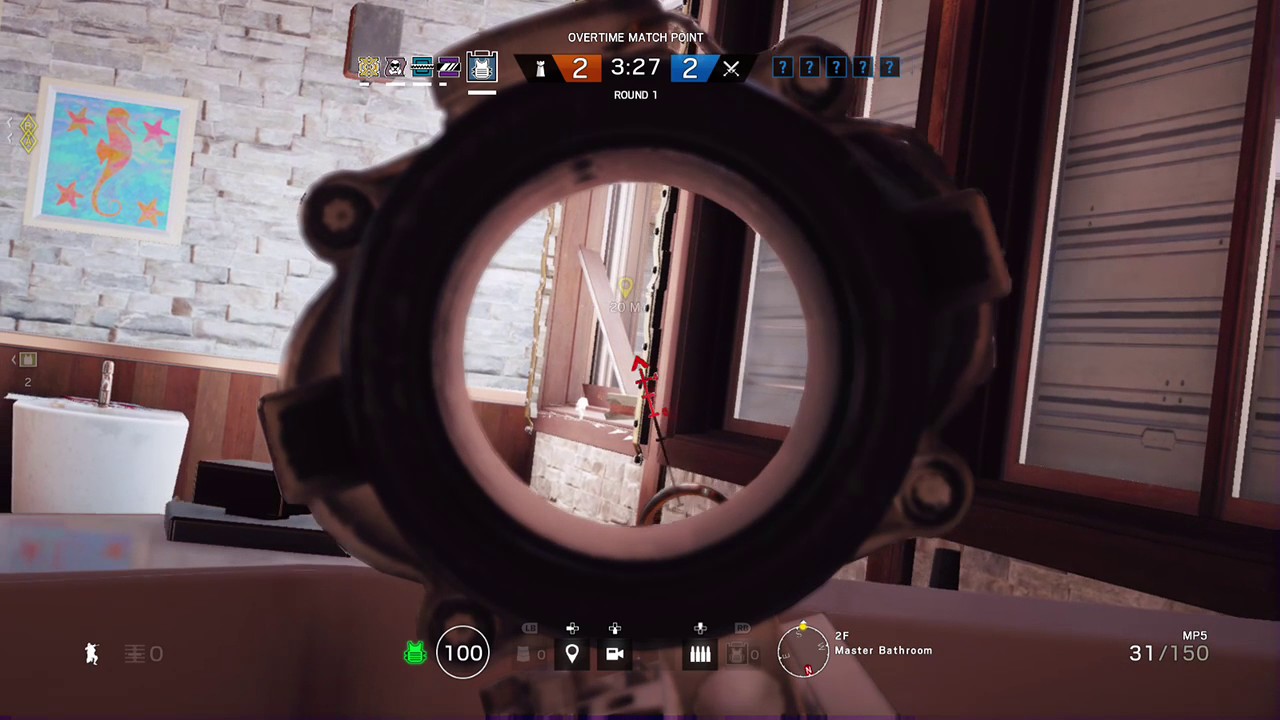 Tom Clancy's Rainbow Six Siege - peeking through a window frame - YouTube