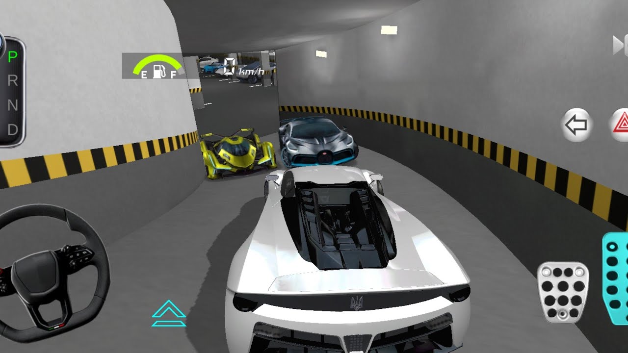 3D DRIVING CLASS 2: White Supercar Ready For Driving | Game Play # ...