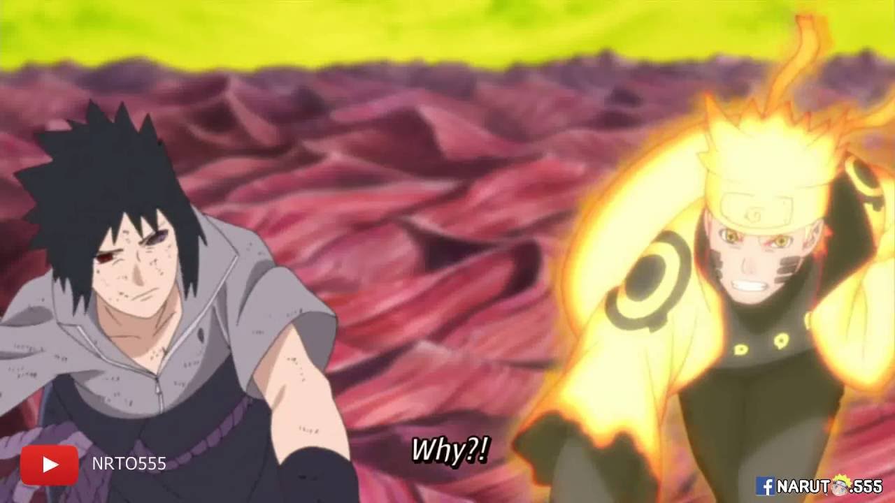 naruto sasuke vs kaguya | 6 paths planetary devastation | Jibaku Tensei ...