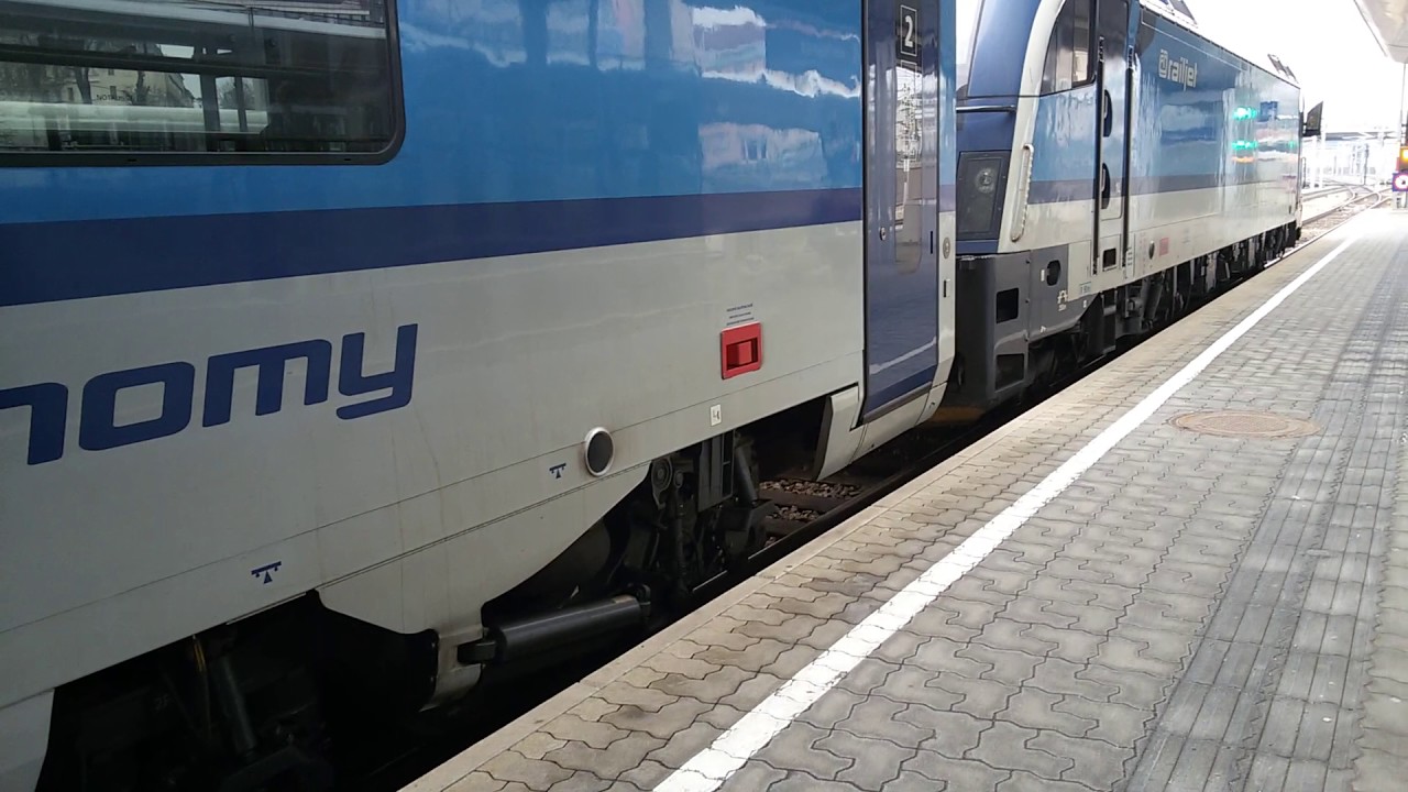 Ceske Drahy Railjet RJ 73 Bahnhof Meidling in Wien - YouTube