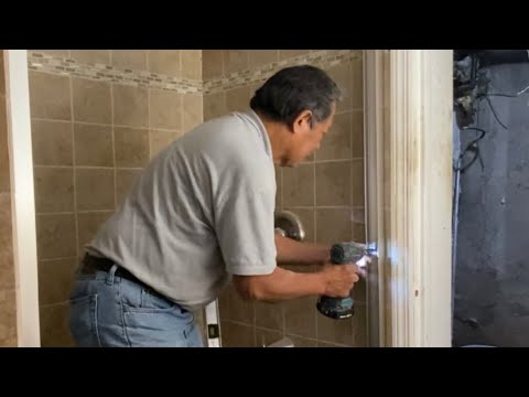Building A New Standing Shower In The Basement - YouTube