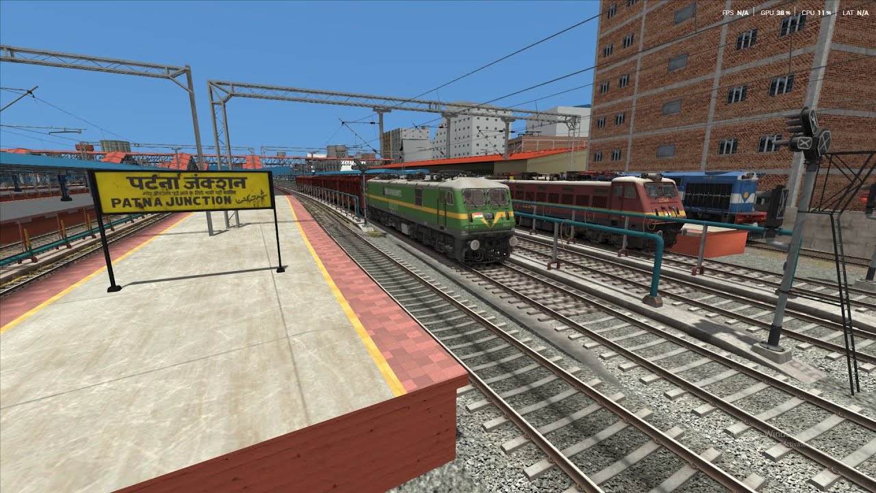 12391 - Shramjeevi Express | Ara - Patna Route Update | Train Simulator ...