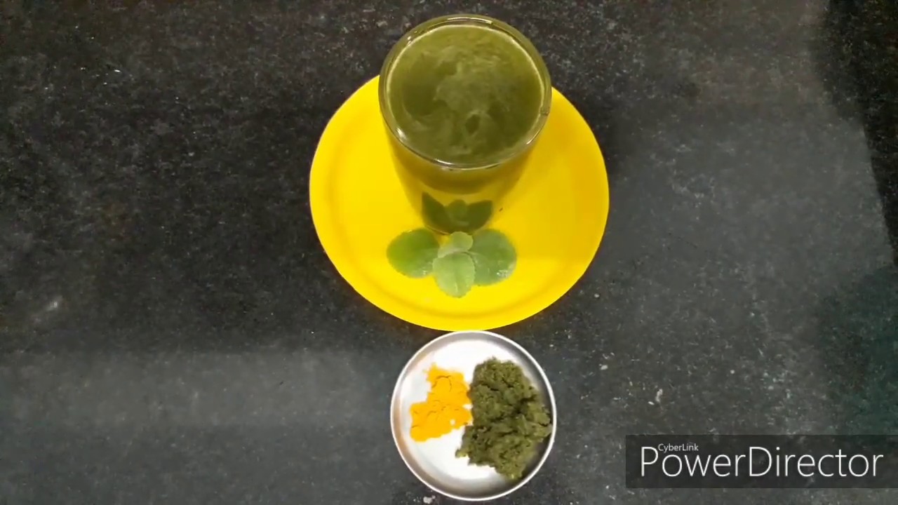 Healthy Dodda Pathre juice - YouTube